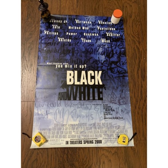 Art | Black And White Double Sided Movie Poster 27x4 | Poshmark